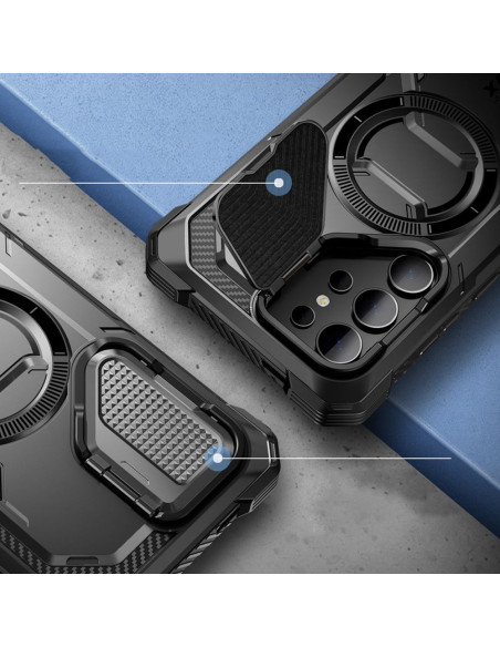 Etui Do Galaxy S24 Ultra Supcase Iblsn Armorbox Mag Magsafe Czarny 📱